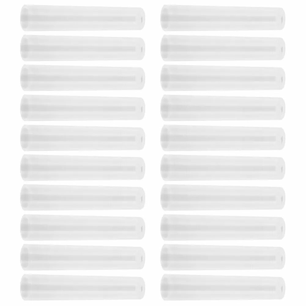 Прозрачные пластиковые колпачки для карандашей, 20 шт