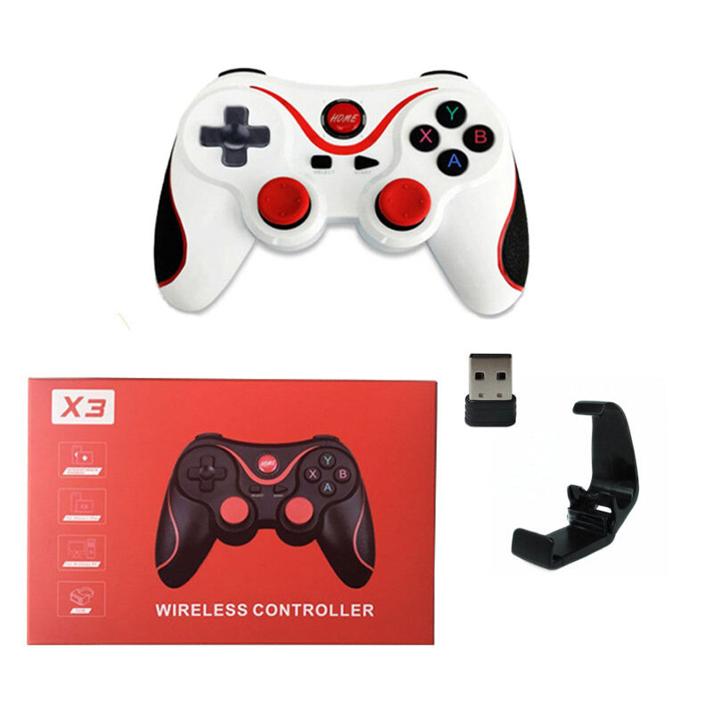 Беспроводной Bluetooth-геймпад X3 для мобильных игр, поддерживает iOS/Android.