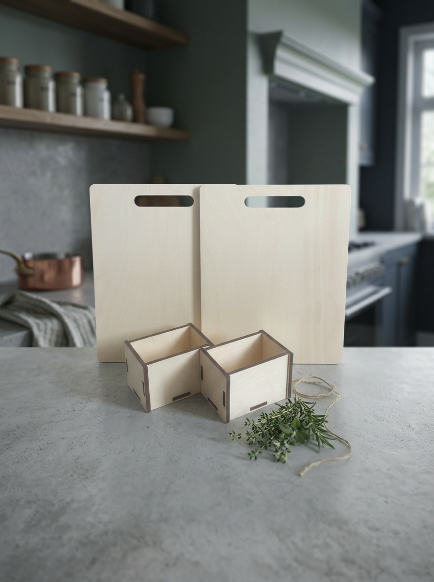 2 Разделочные доски 25см*30см материал береза фанера 6 мм солонка сахарница материал береза фанера 6 мм