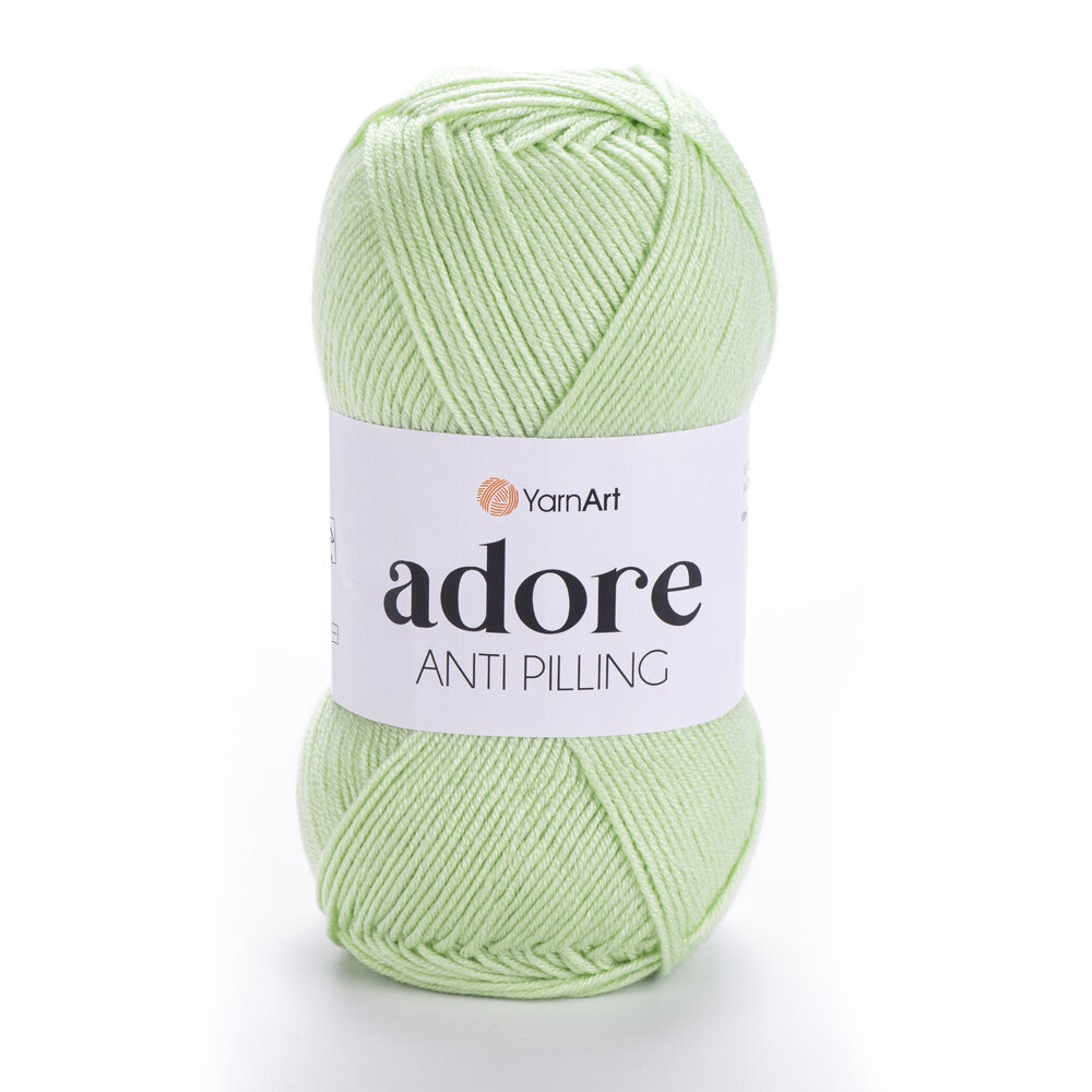 Пряжа для вязания YarnArt Adore 359 зеленое яблоко 100 гр/280 м 100% антипилинг акрил