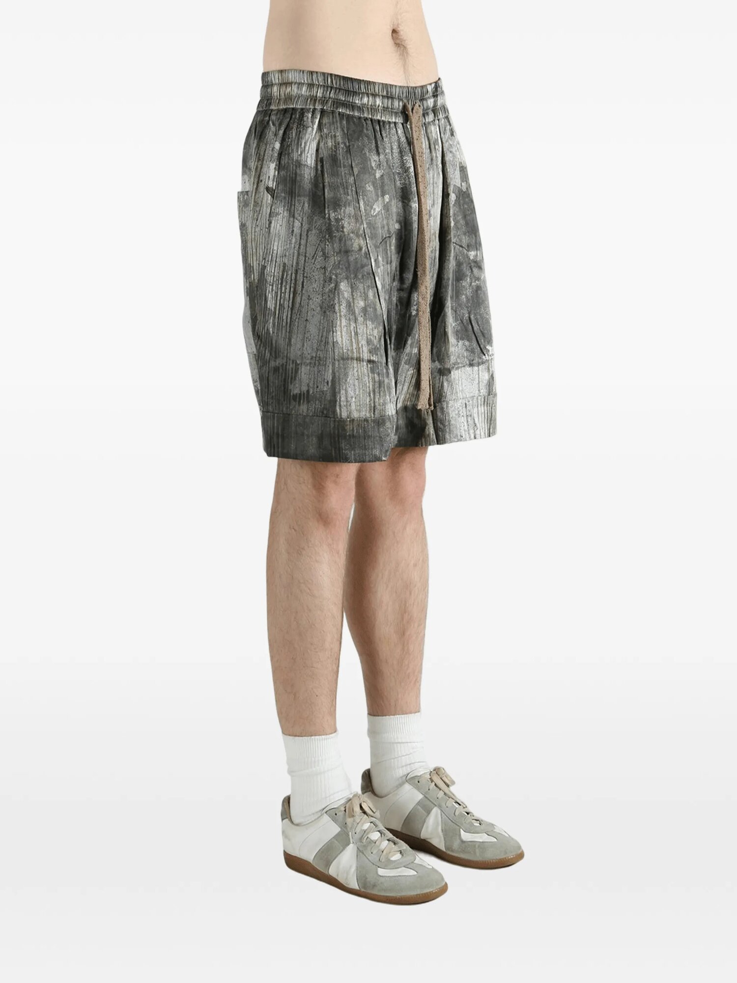 Шорты Ziggy Chen Drawstring print shorts, размер 48 — фото 1