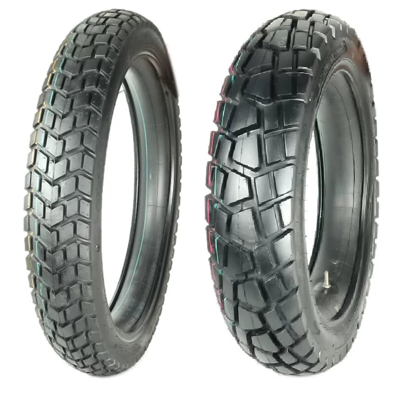 Мотоциклетная внедорожная шина Magician CQR250 с рисунком протектора Turtle, задняя 120/90-16, передняя 80/100-19,