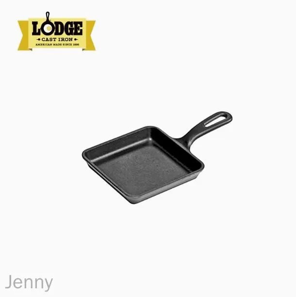 Lodge Cast Iron Сковорода 14 см без крышки, с фиксированной ручкой, чугун