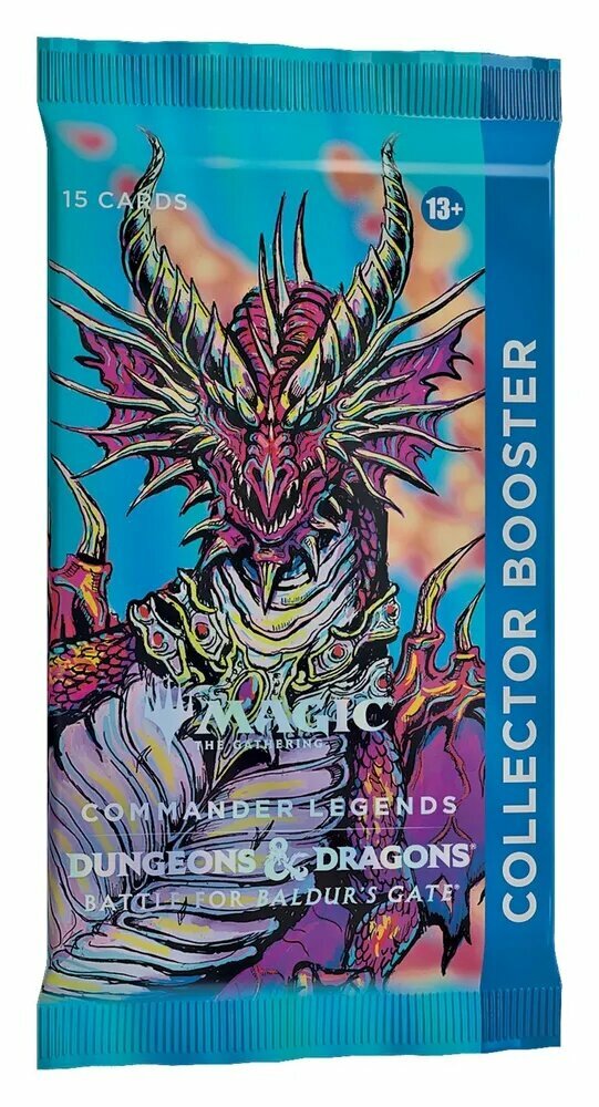 Magic the Gathering: Commander Legends Battle for Baldur's Gate - Collector Booster (Индивидуальная упаковка)