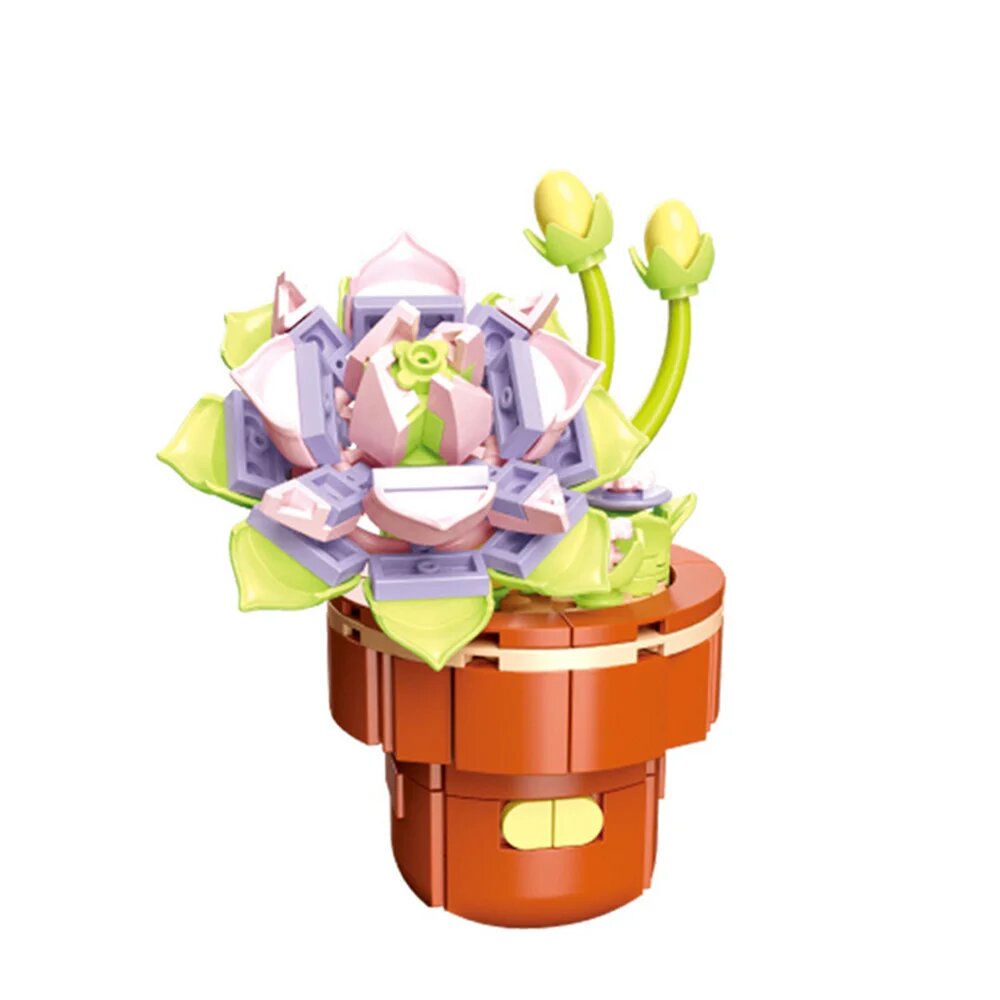 Конструктор цветок в горшке, Color: No original box31