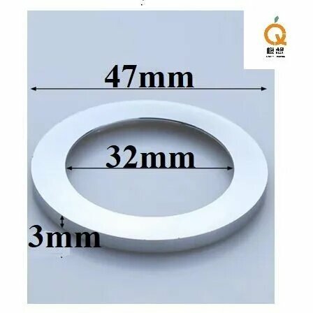 Эксклюзивная декоративная подставка хром для смесителя плоская модель кольцо под корпус крана