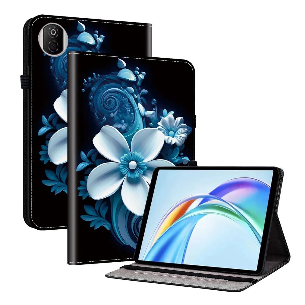 Чехол для Honor Pad X7 8.7", высококачественный из искусственной кожи, цветной чехол с рисунком