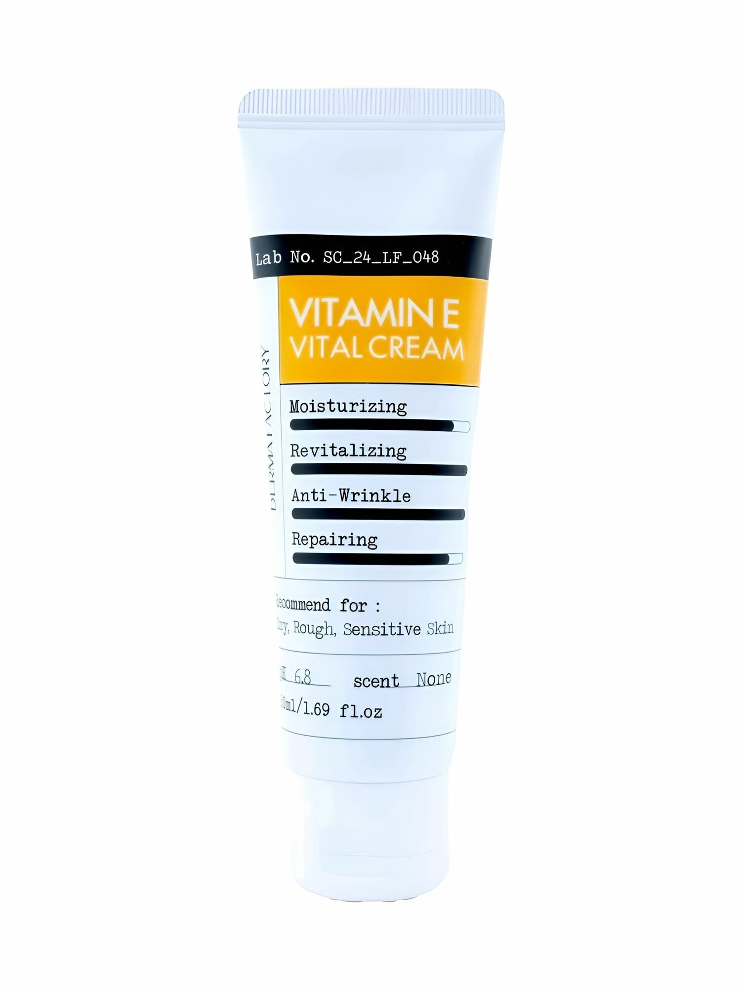 DERMA FACTORY Крем для лица с витамином Е VITAMIN E VITAL CREAM 50 мл