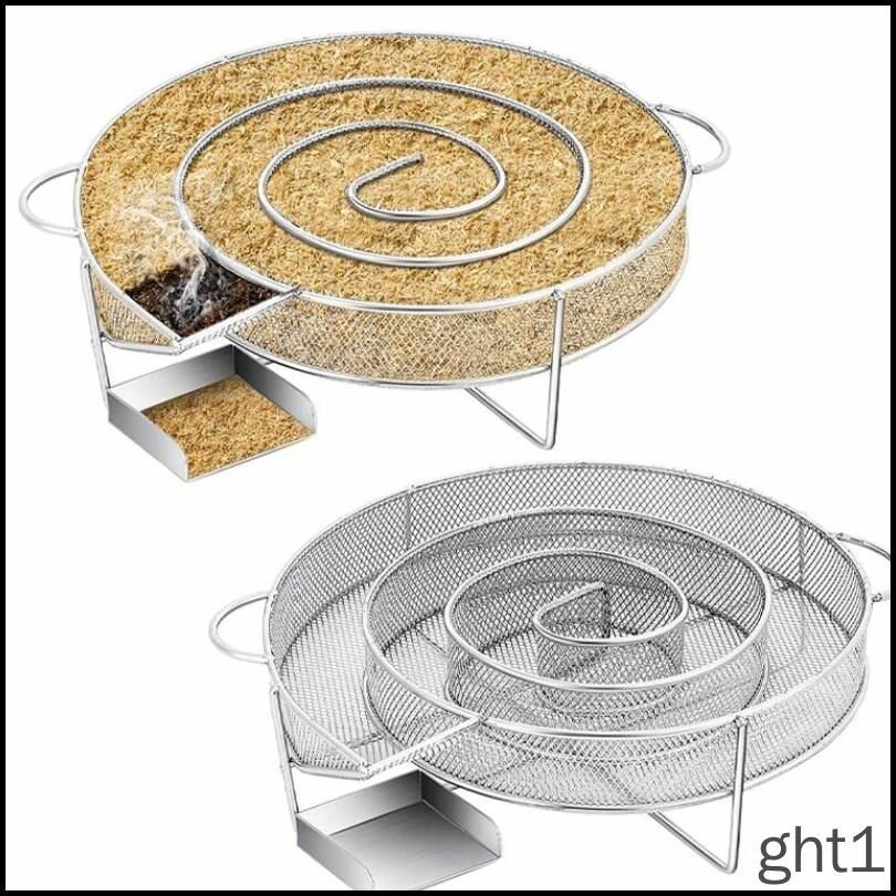 Лабиринтный дымогенератор для холодного копчения Улитка