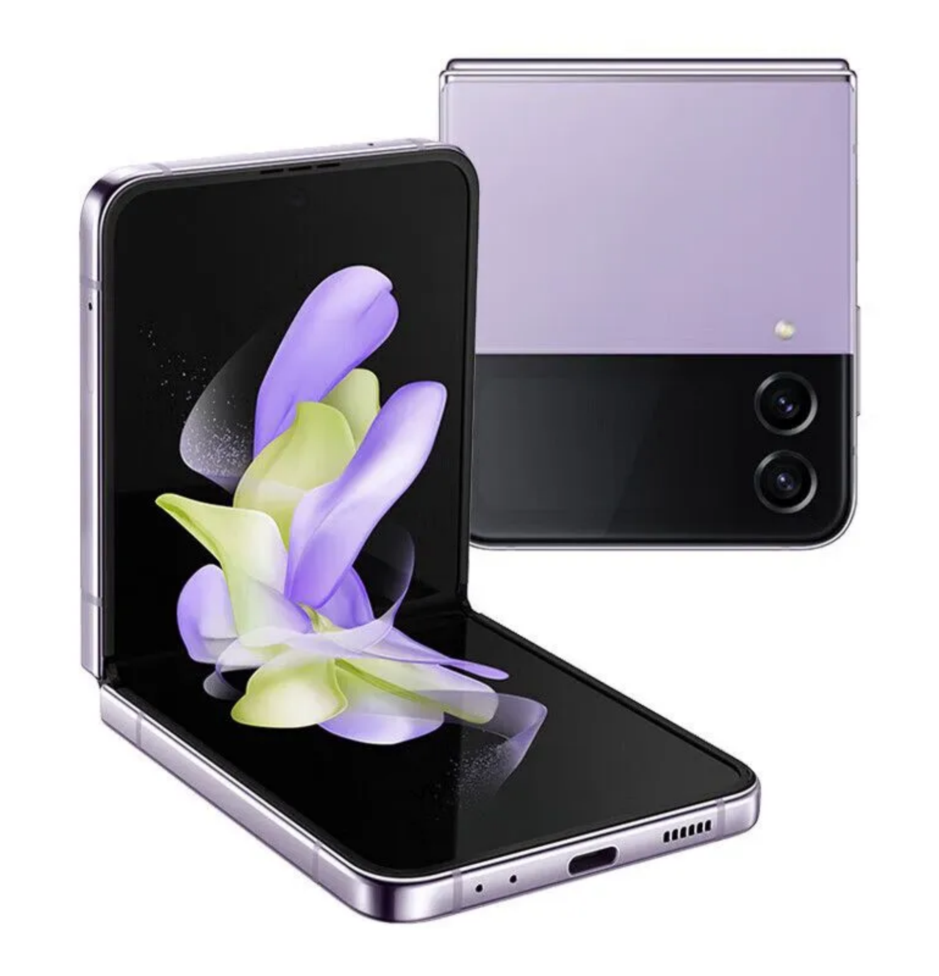 Смартфон Samsung Galaxy Z Flip4, 8/256ГБ,1 nano SIM, фиолетовый