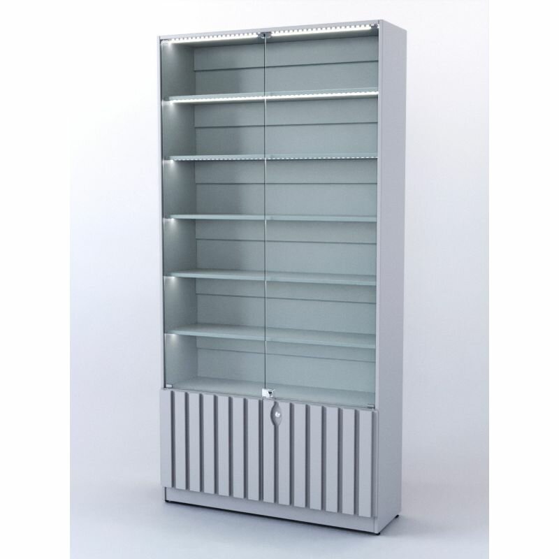 Витрина "Смоки" №1, Серый. Производитель товара - компания Westcom.