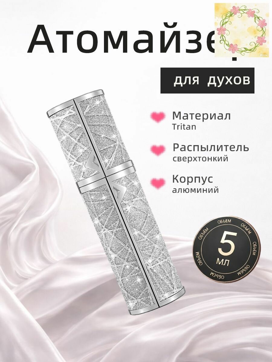Атомайзер для духов 5 мл с автозаполнением система автоматического пополнения парфюма