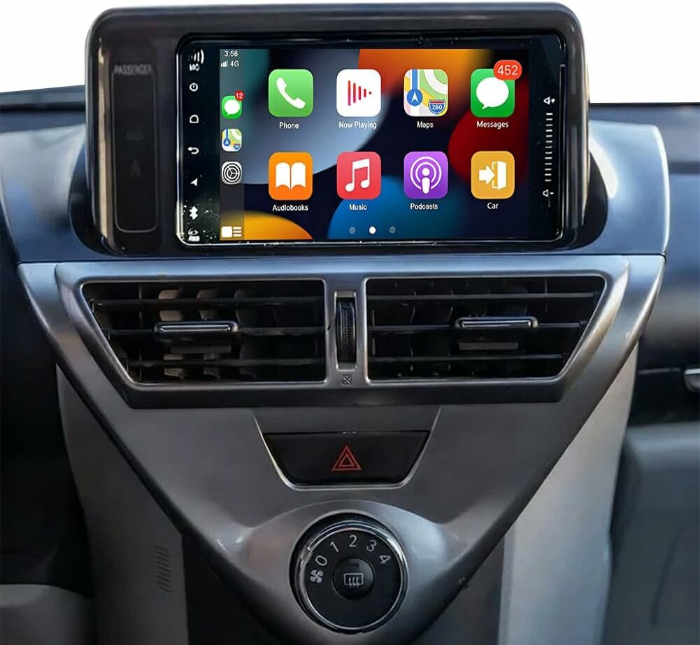 Автомобильная стереосистема 4+64G для головного устройства Scion iQ 2012-2015. 10-дюймовый сенсорный экран,