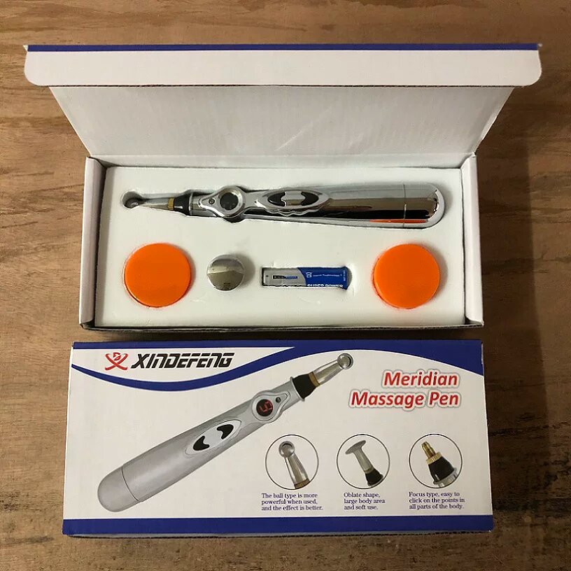 Электронный массажер-акупунктурный прибор Meridian Acupoint Pen: интеллектуальный искатель акупунктурных точек,