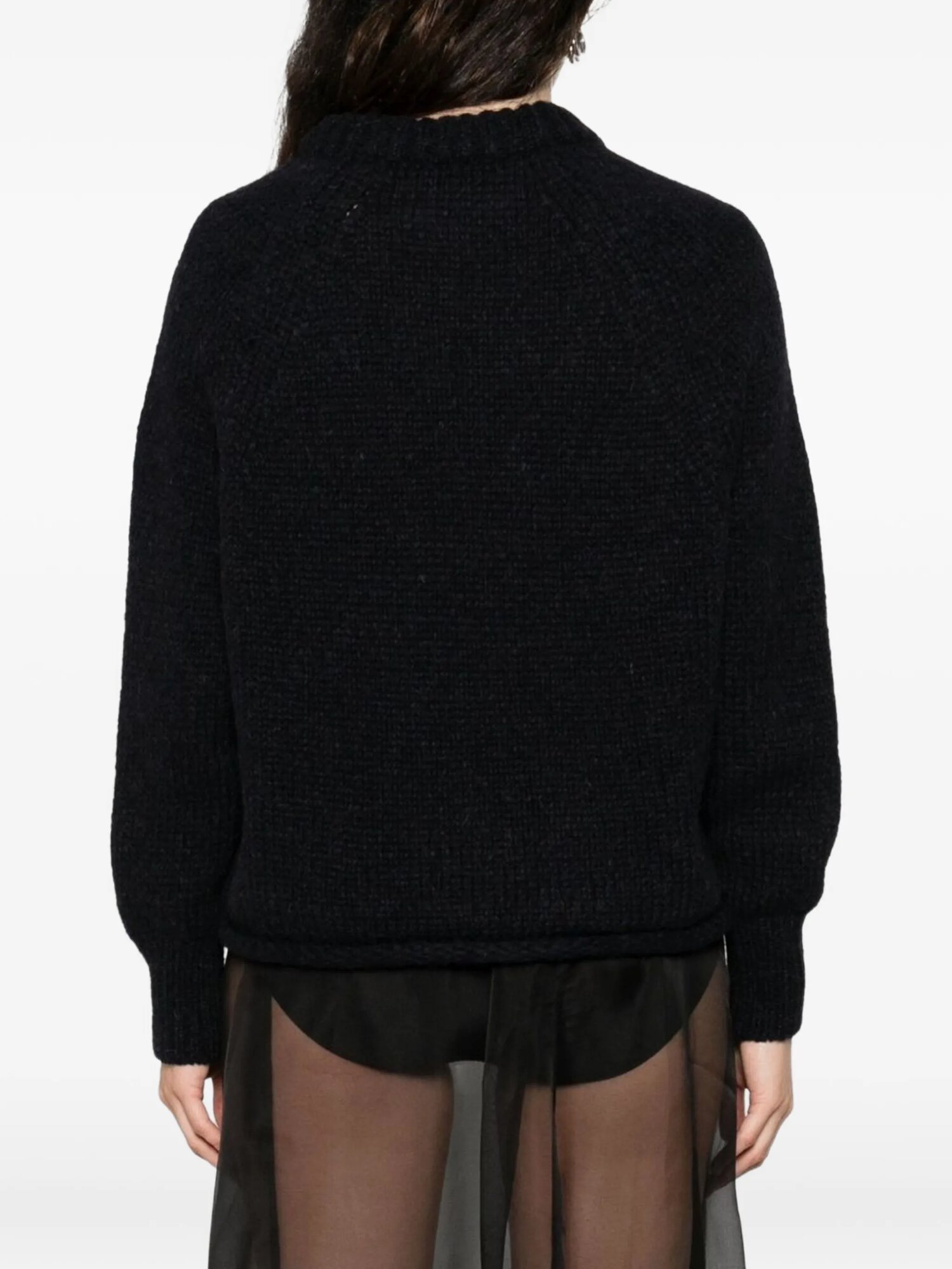 Свитер SUSANNE BOMMER Crew-neck wool sweater, размер 40, , blue — фото 1