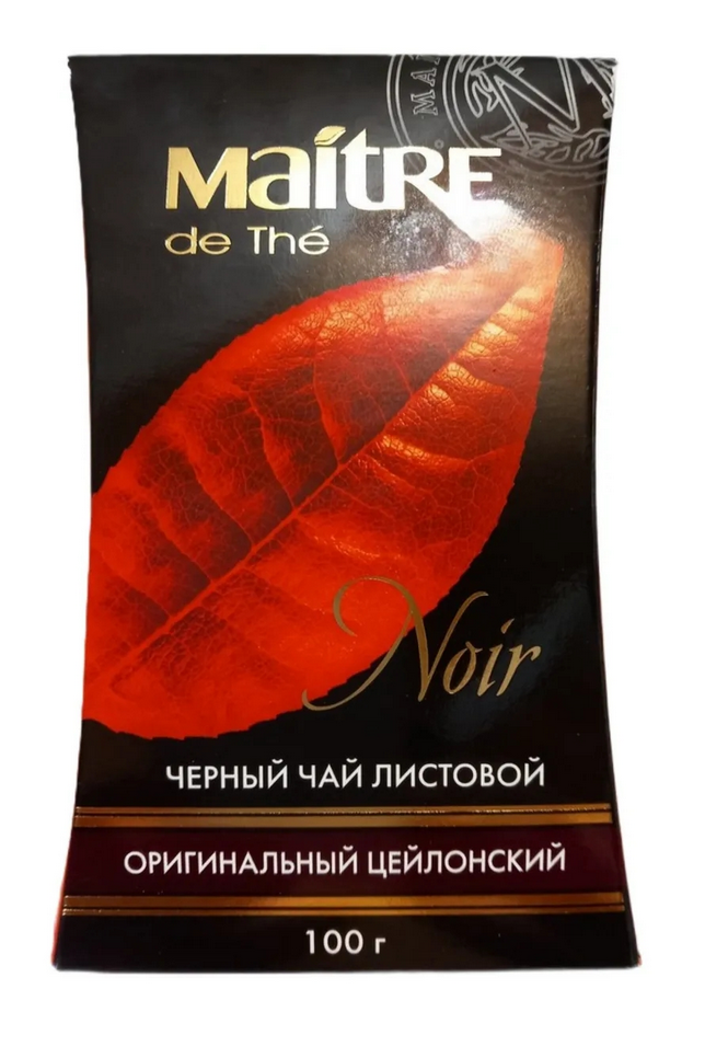 Maitre de The, Черный чай цейлонский, 100 гр.