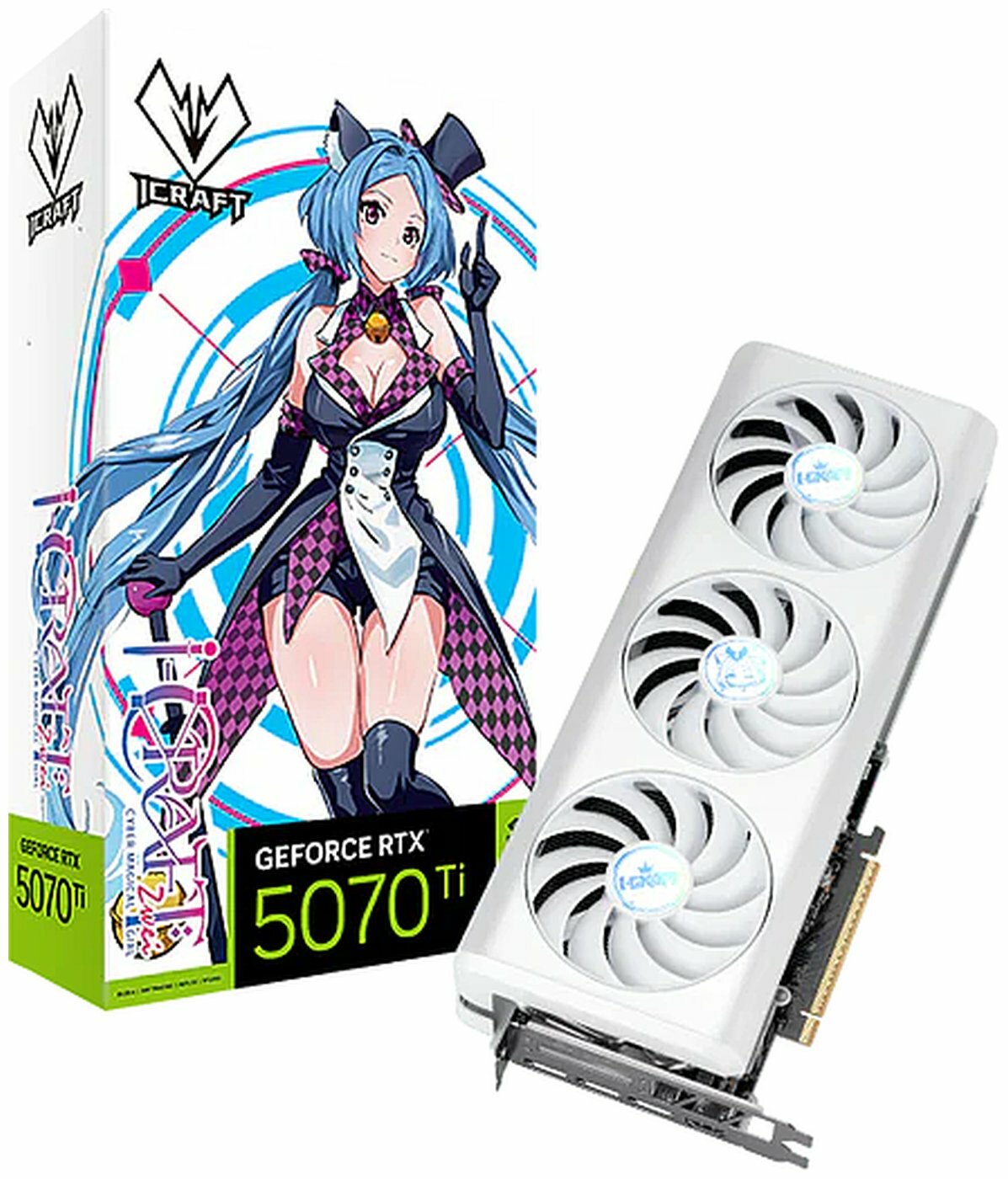 Видеокарта Maxsun GeForce RTX 5070 Ti iCraft OC 16GB AIGA (MS-RTX5070Ti iCraft OC16G AIGA)