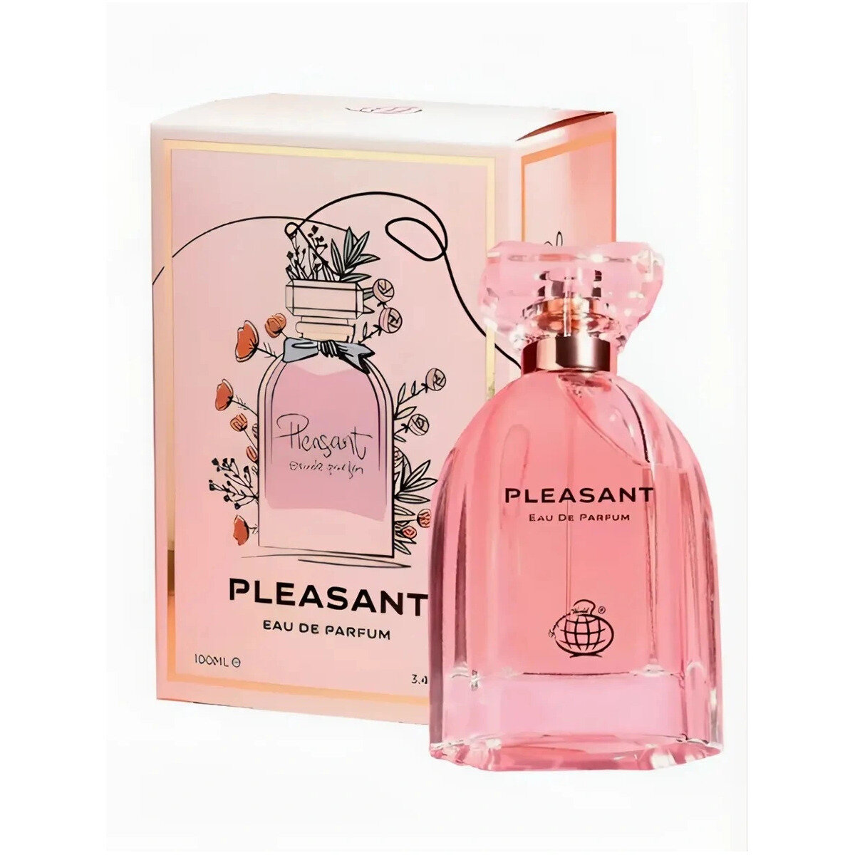 Парфюмерная вода для женщин Fragrance World Pleasant 100 мл / Духи Фрагранс Ворлд Плезант / Приятный