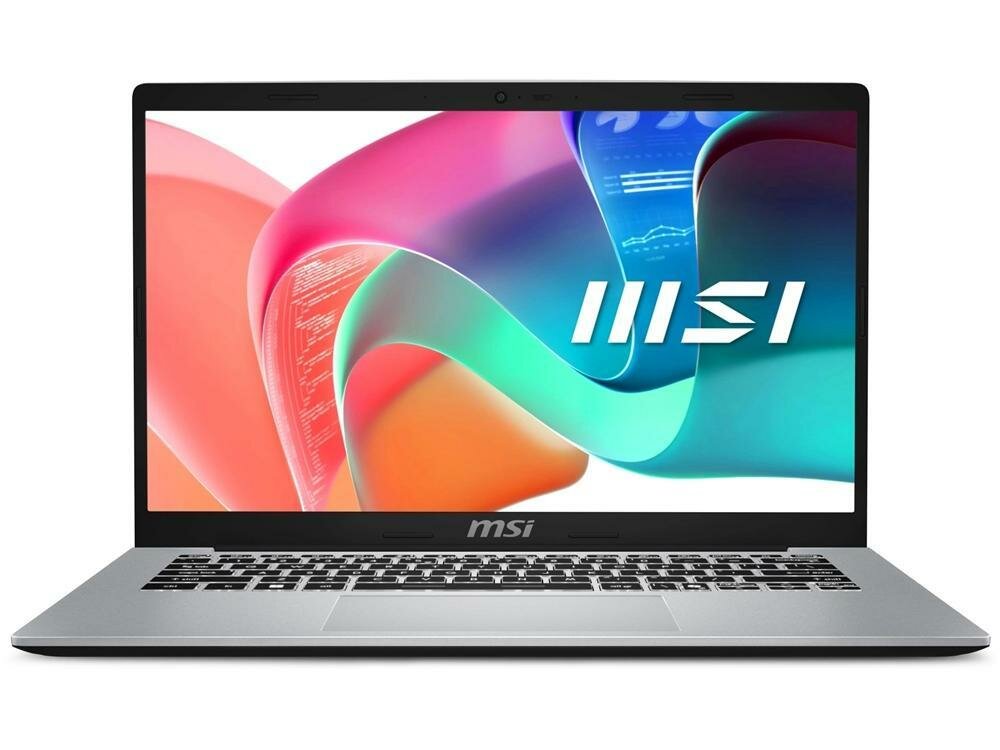 Ноутбук MSI Modern 14 F1MG-816XRU Core 5 120U 16Gb SSD512Gb Intel Graphics 14 IPS FHD (1920x1080) FreeDOS silver WiFi BT Cam (9S7-14S113-816)