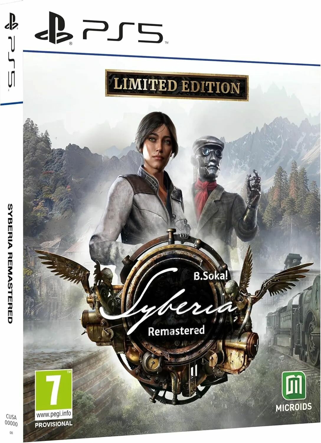 Syberia Remastered Limited Edition (русская версия) PS5