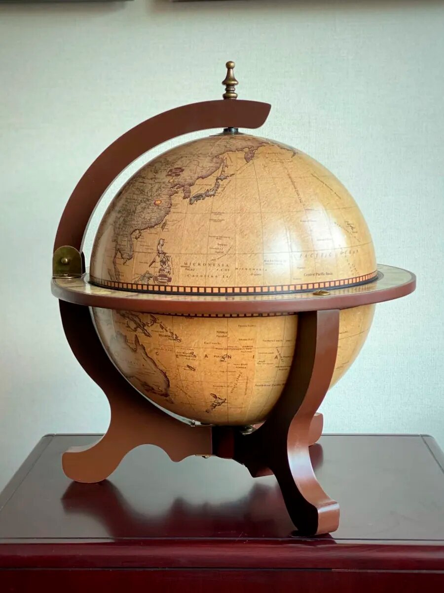 Глобус-бар напольный мини домашний