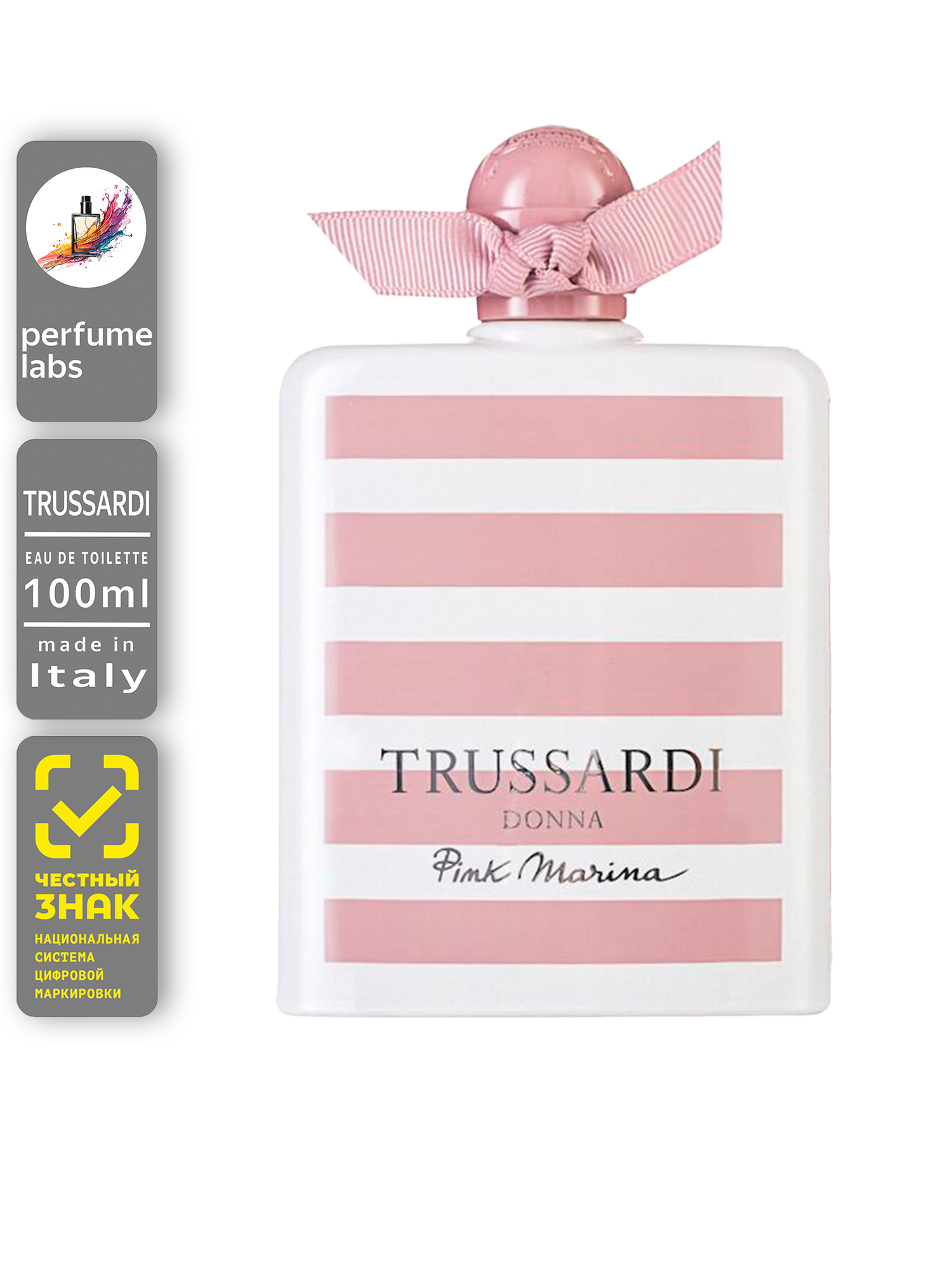 TRUSSARDI туалетная вода Donna Pink Marina pour Femme edt 100ml