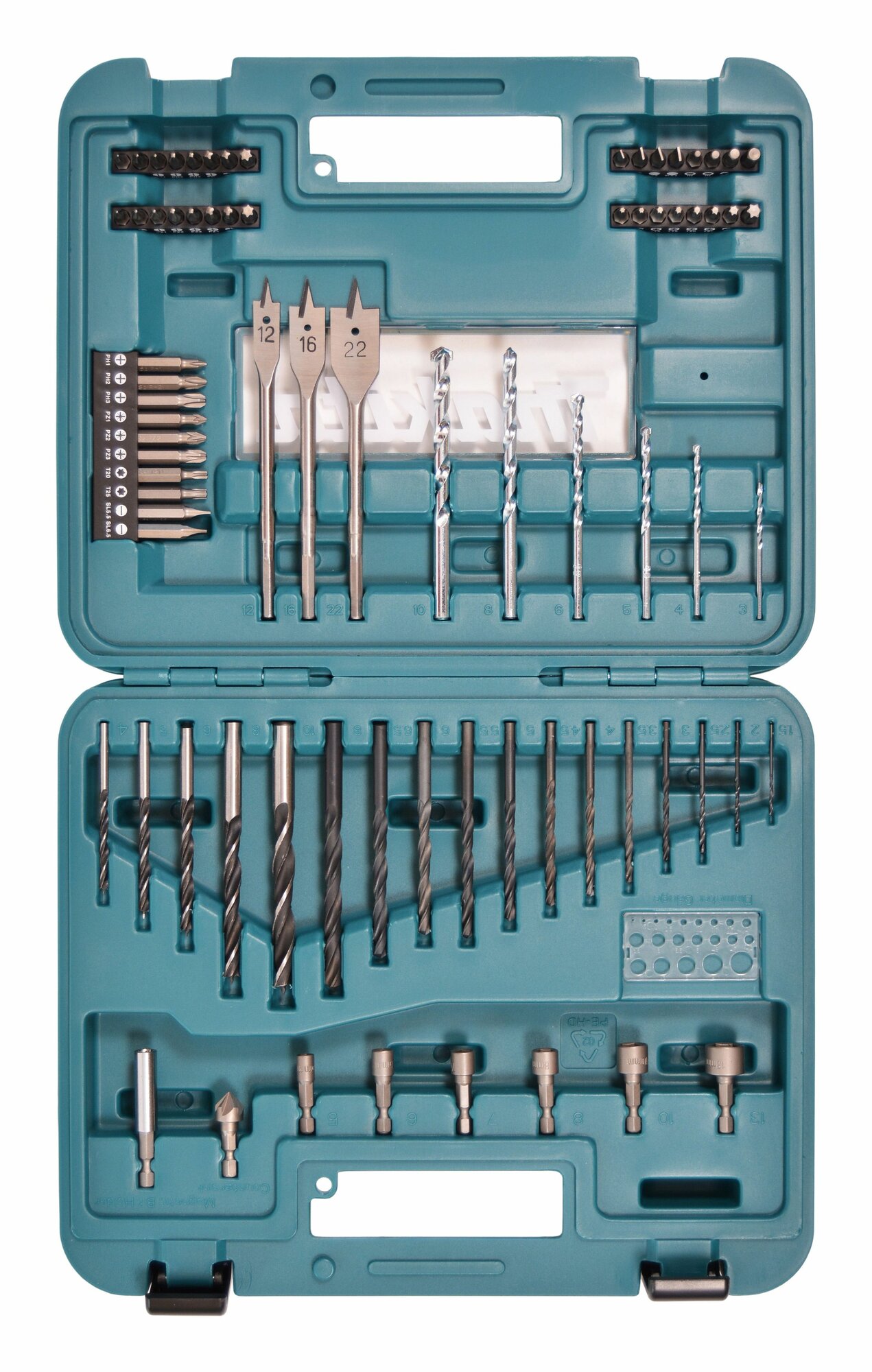 Набор насадок Makita "Square" 77 штук, D-47226