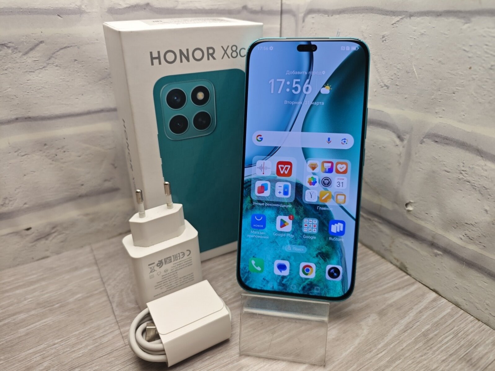 Смартфон Honor X8c 6/128 Гб, зеленый