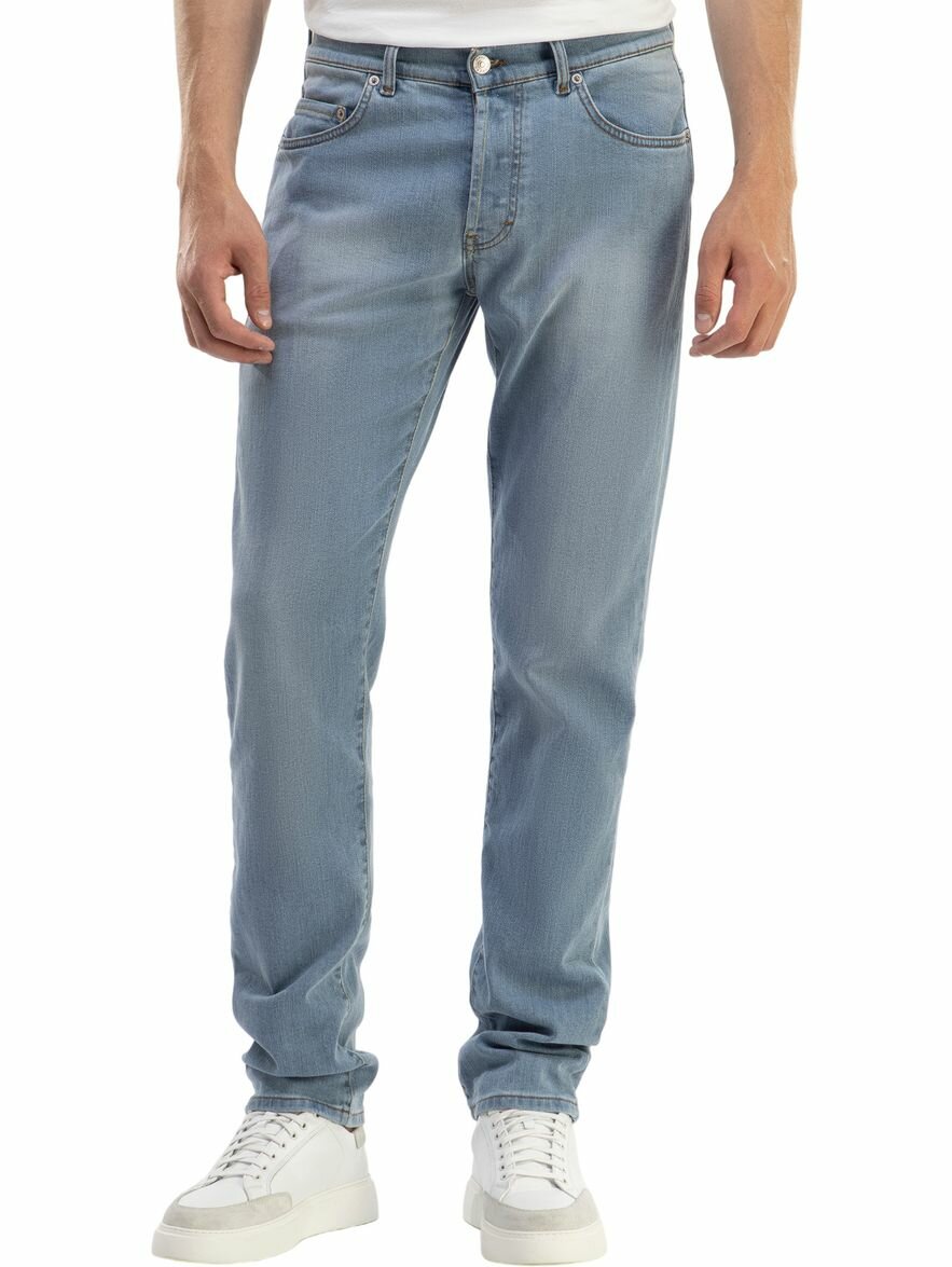 Джинсы 5 Pocket Jeans Mod. 710 In Stretch Denim 12.5 Oz. 