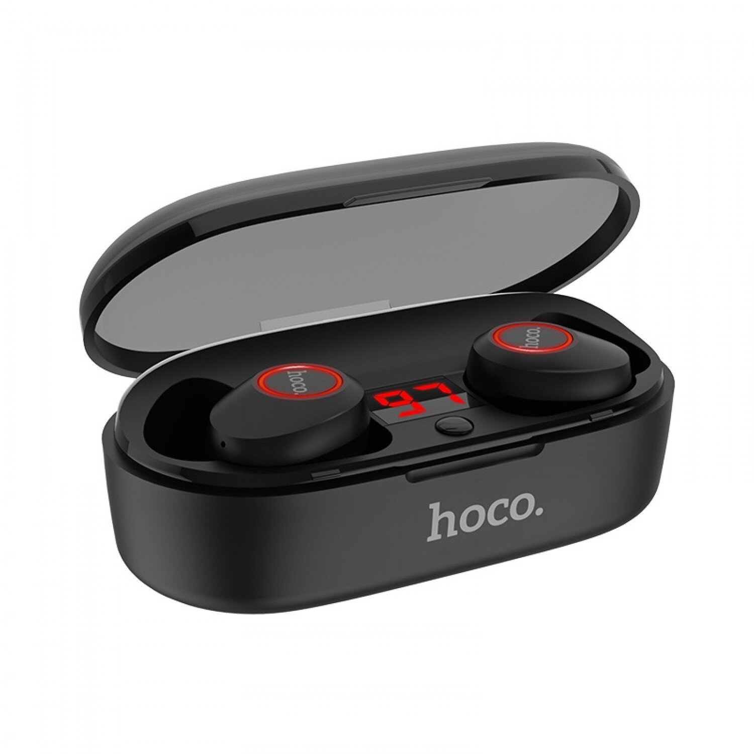 Наушники Bluetooth гарнитура HOCO ES24 стерео (черная) чистый звук
