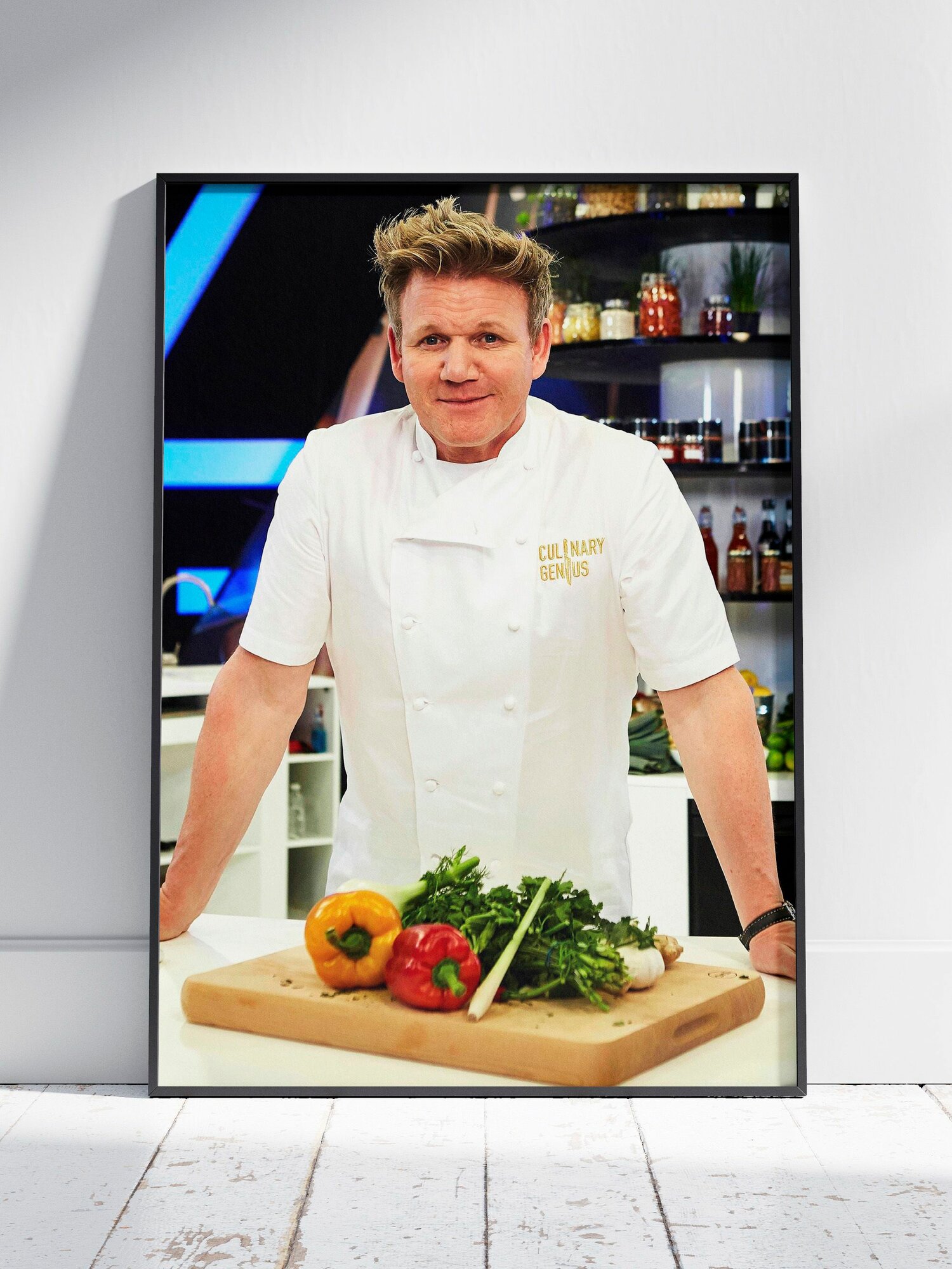 Плакат на стену для интерьера Гордон Рамзи (Gordon Ramsay 21) - Постер по медиа и интернет звезде формата A3 (30x42 см)