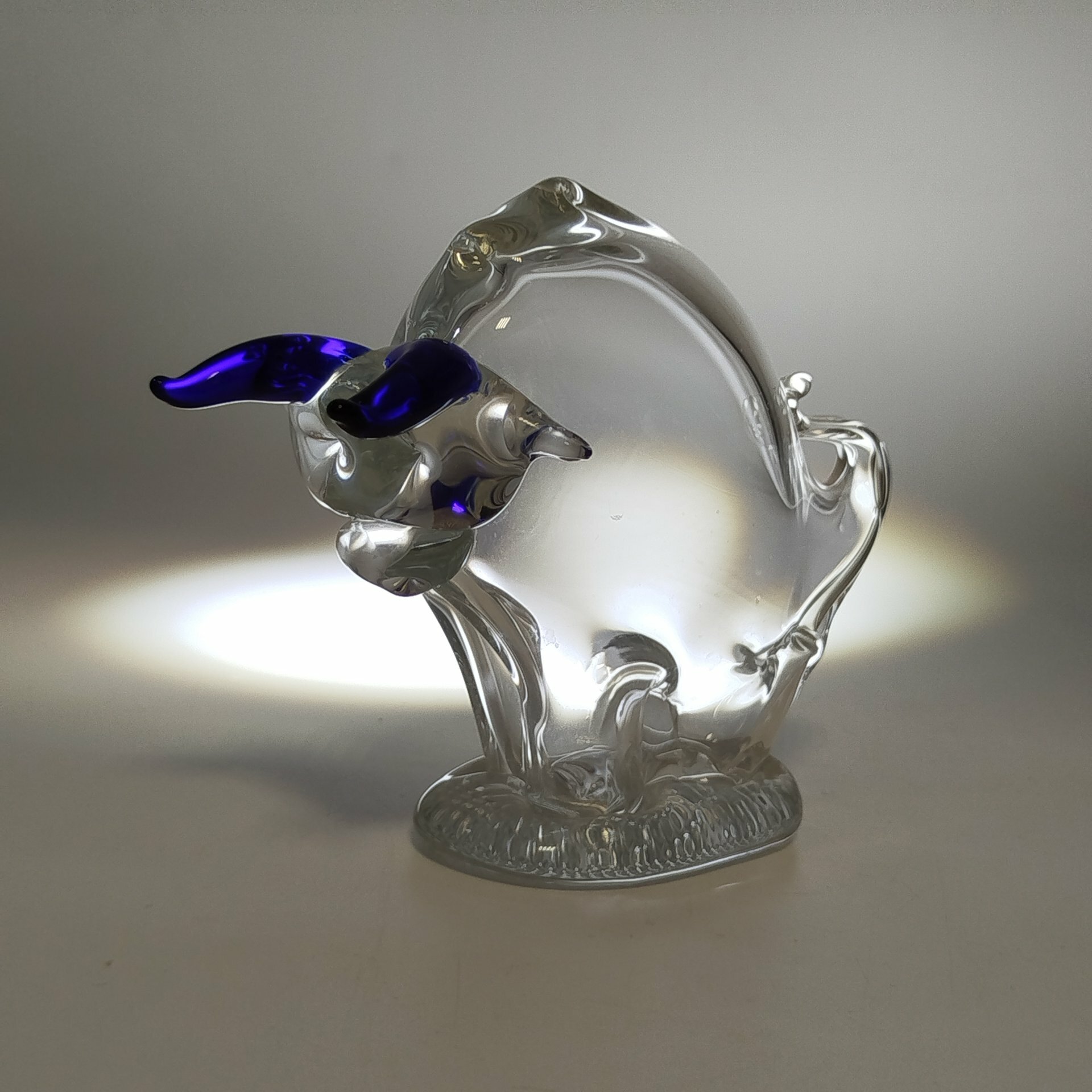 Статуэтка "Бык", стекло, гутная техника, Российская Федерация, 1990-2015 гг.