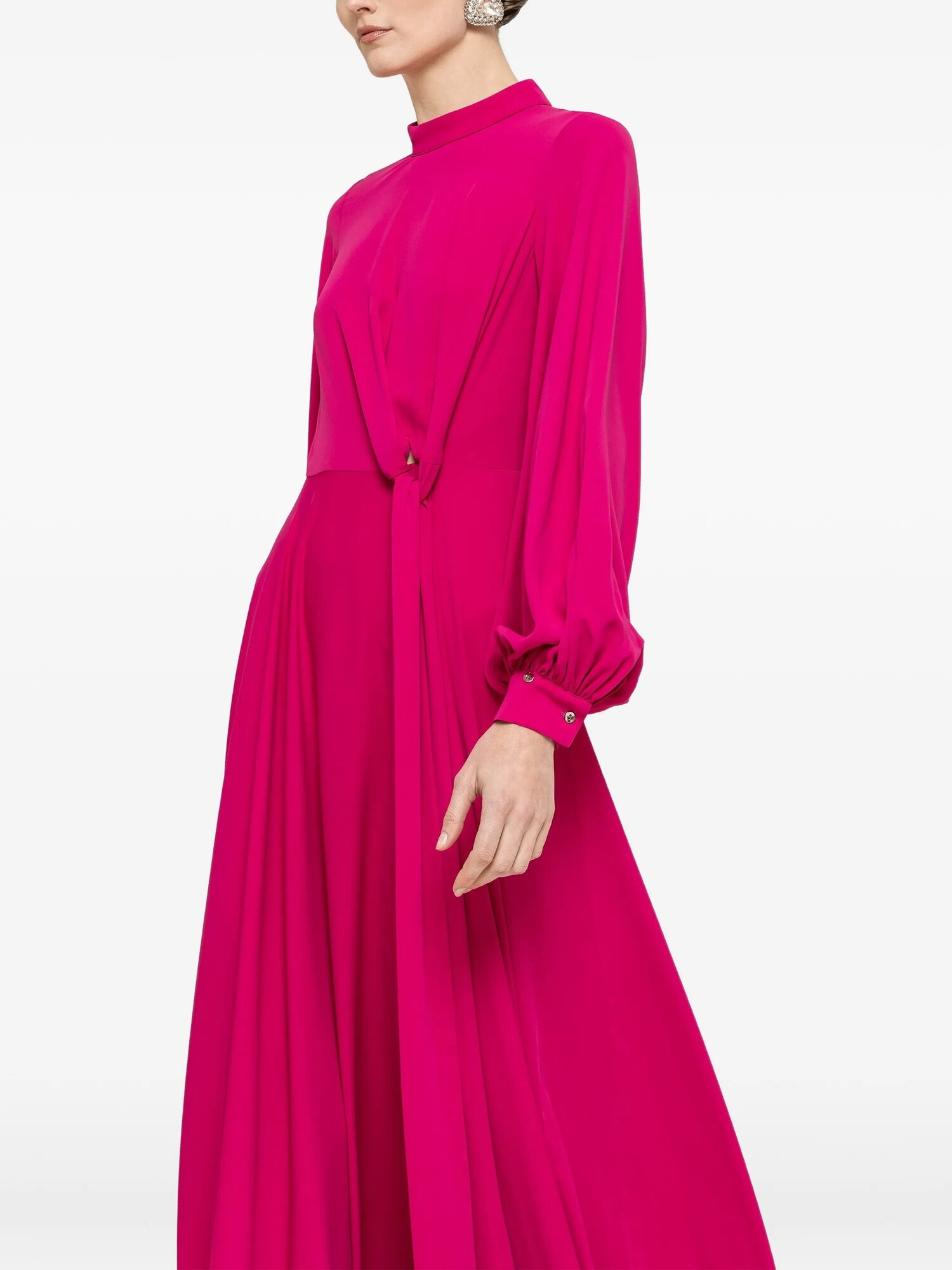 Платье Nissa High-neck maxi dress, размер 44, pink — фото 1