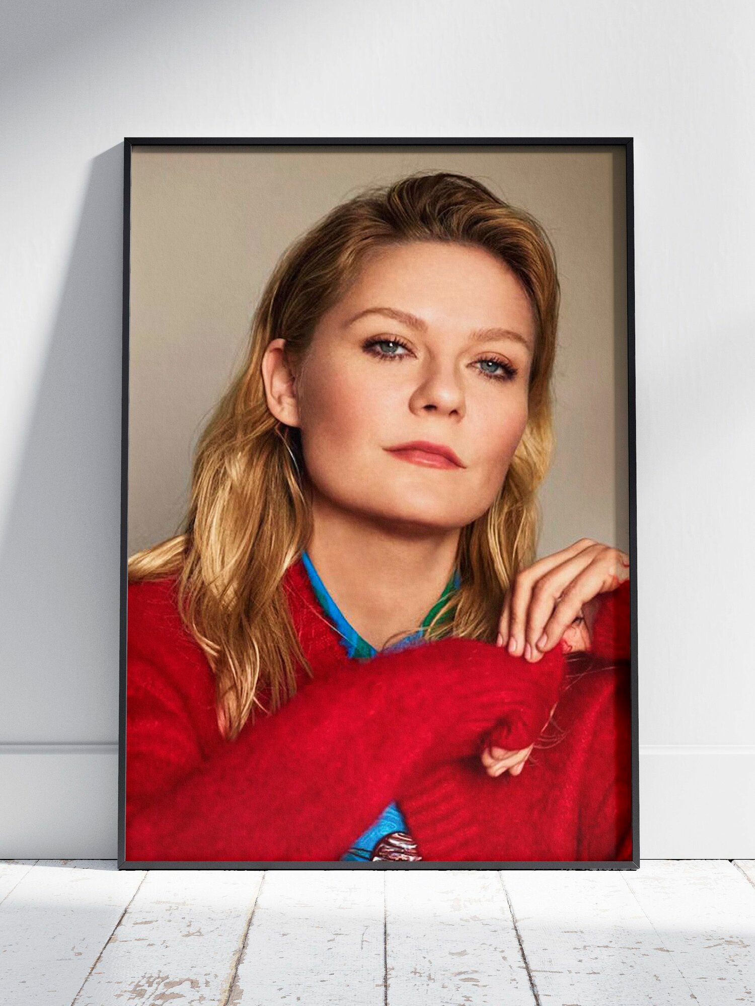 Плакат на стену для интерьера Кирстен Данст (Kirsten Dunst 47) - Постер по актеру фильма, кино, сериала формата A4 (21x30 см)