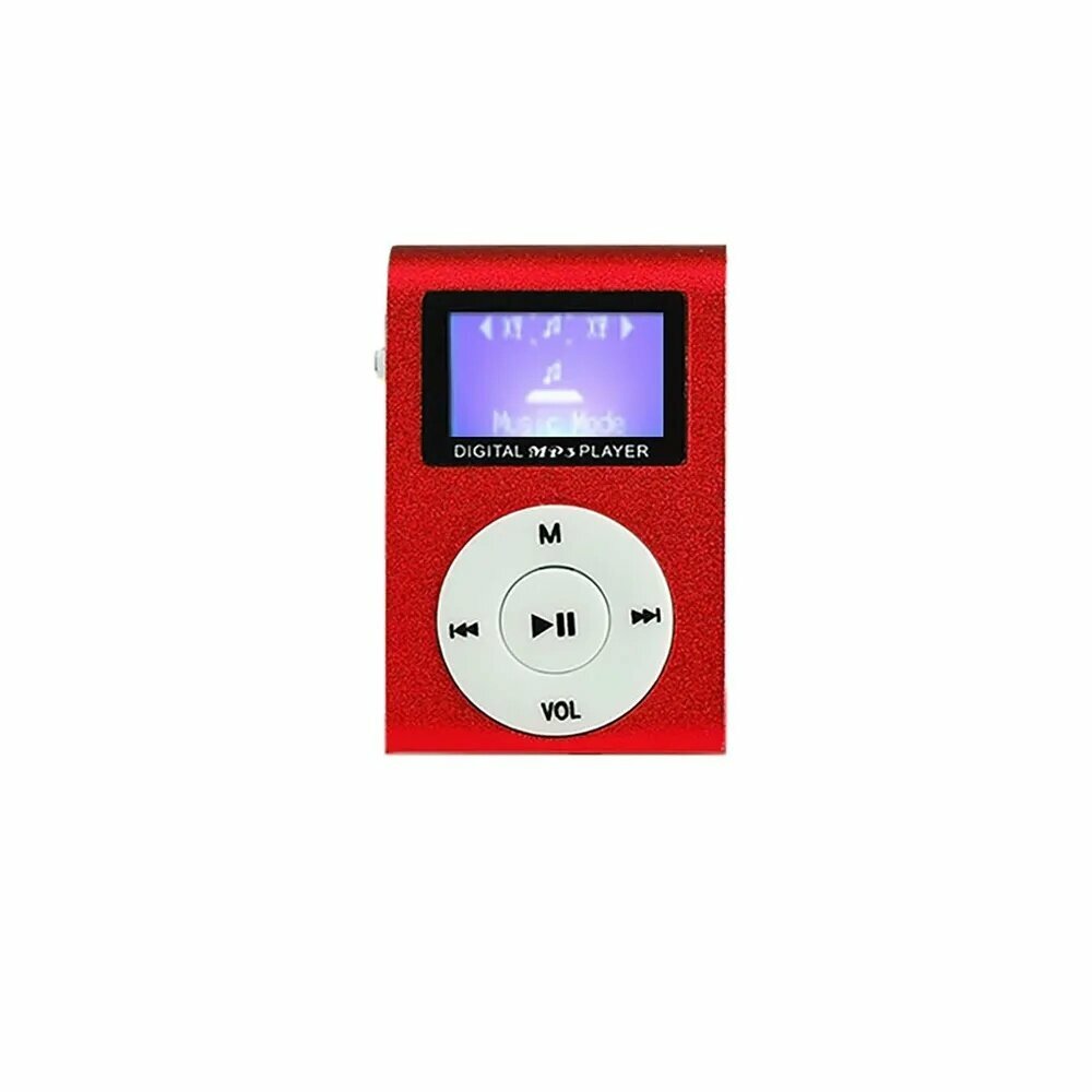 MP3-плеер, красный