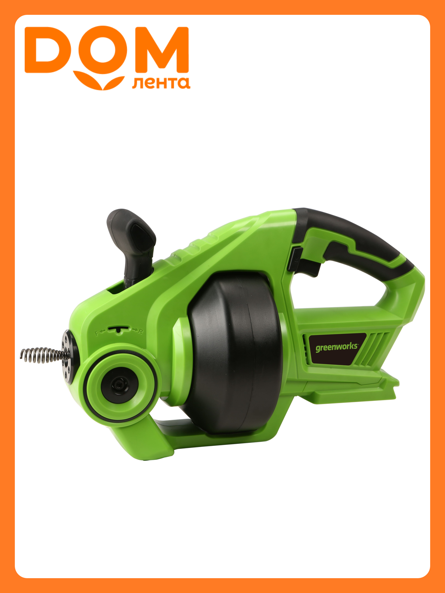 Трос сантехнический GREENWORKS G24SS14 24В