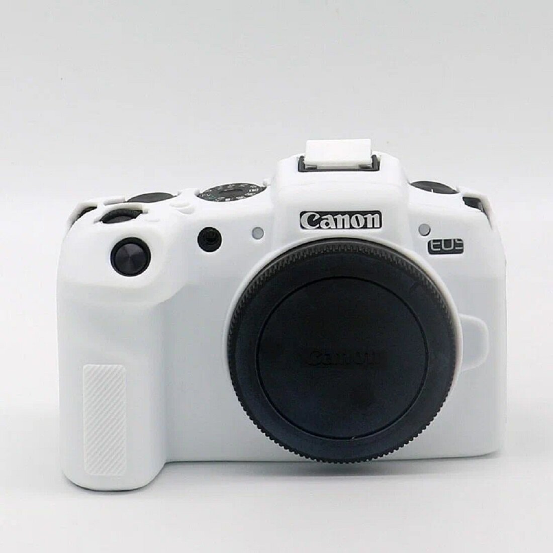 Силиконовый чехол CameraCase для фотокамеры Canon EOS R белый