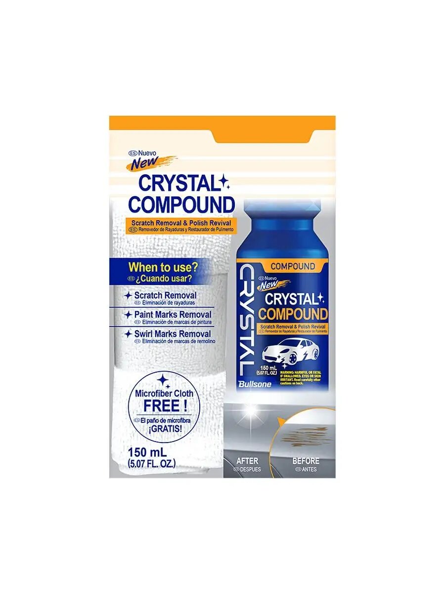 Очиститель для кузова авто Crystal Compound 150мл WAX 30500001, шт