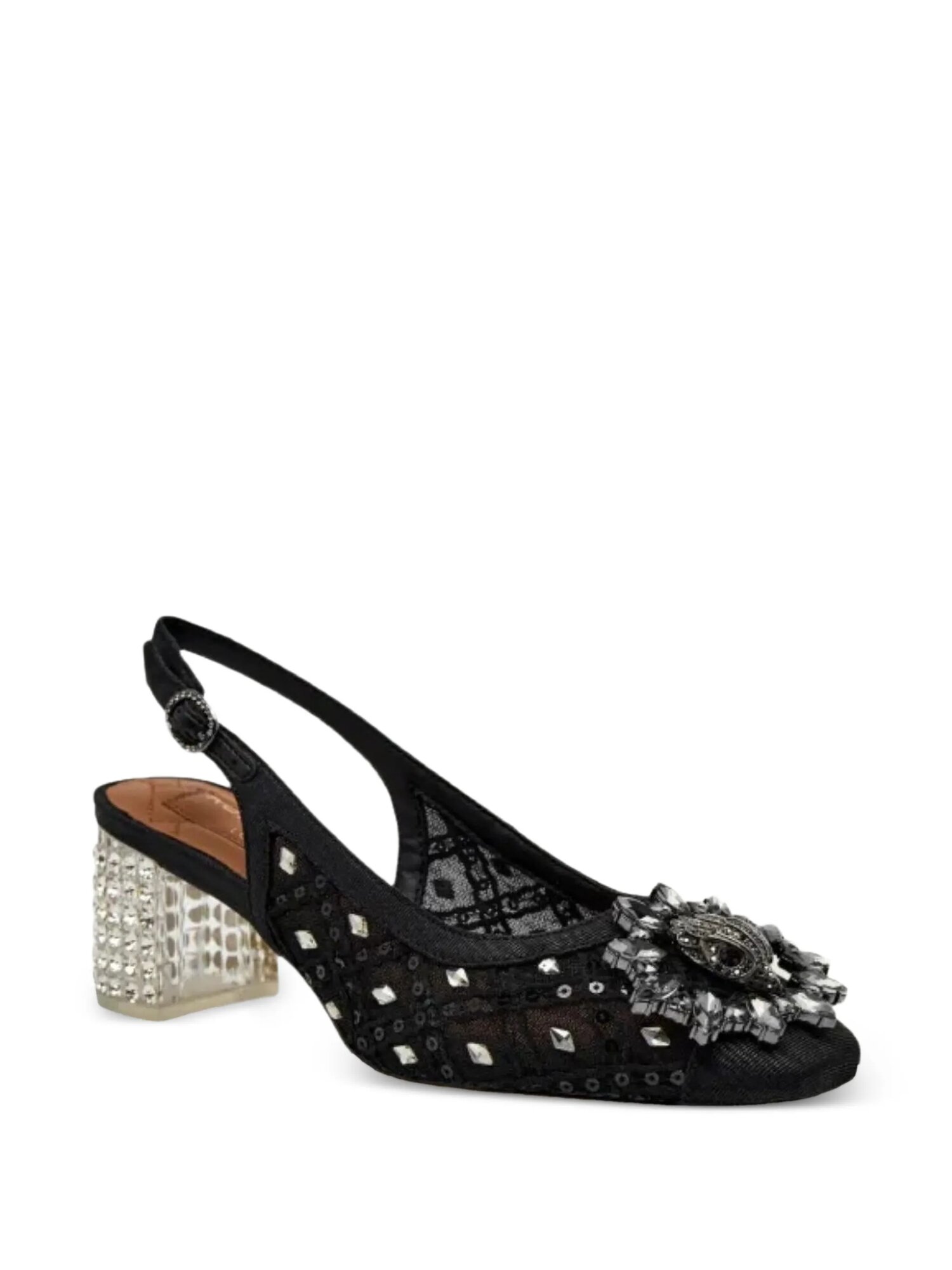 Туфли Embellished polka-dot pumps 