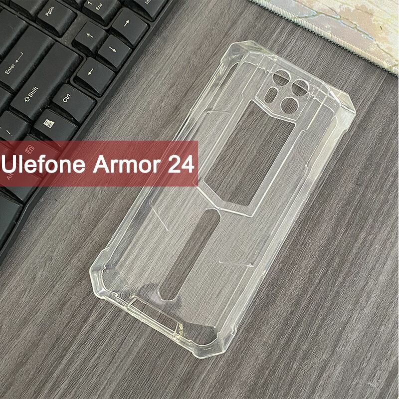 Ulefone armor 24 чехол, чехол для ulefone armor 24 мягкое противоударный с защитой камеры прозрачный противоударный чехол с защитой камеры прозрачный чехол