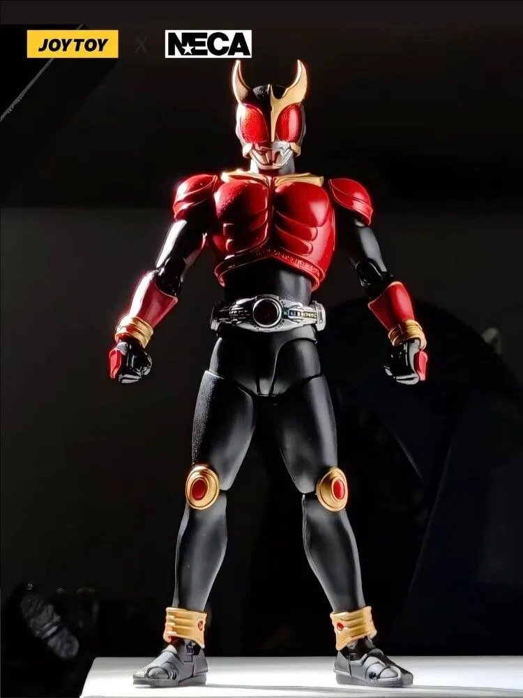 Фигурка Kamen Rider Kuuga Истинный скелет 15 см Юбилейное издание 50 лет NECA JOYTOY — фото 1