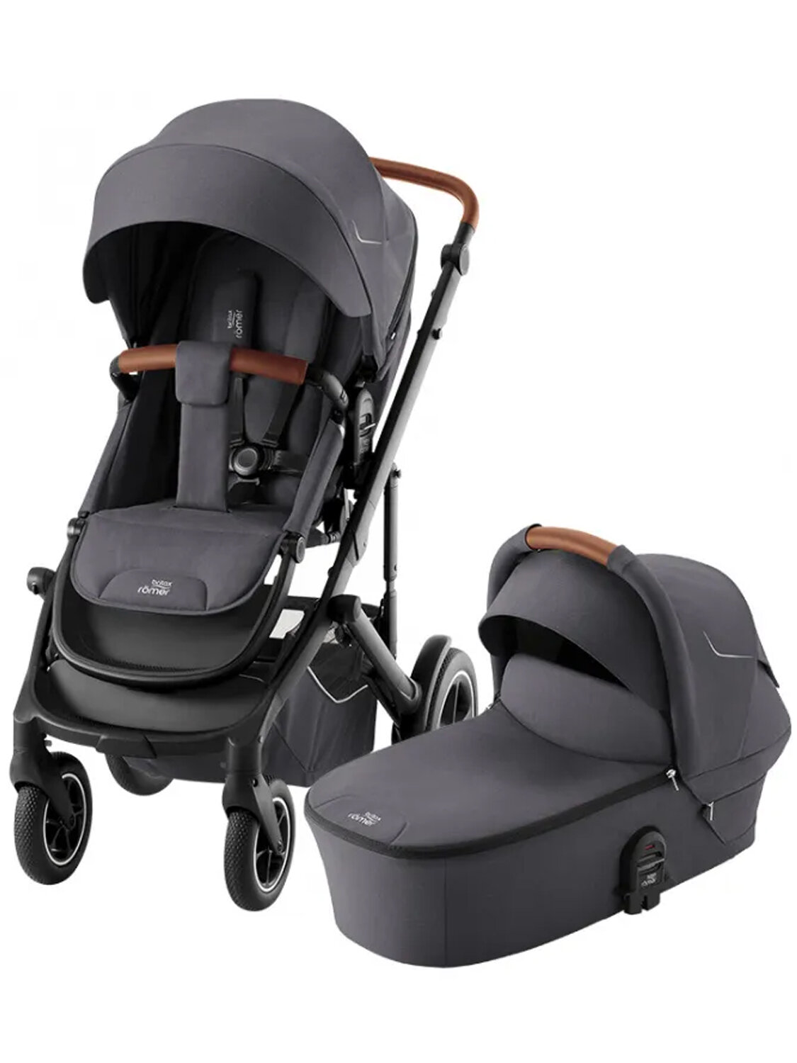Коляска 2 в 1 Britax Roemer SMILE 5Z Midnight Grey