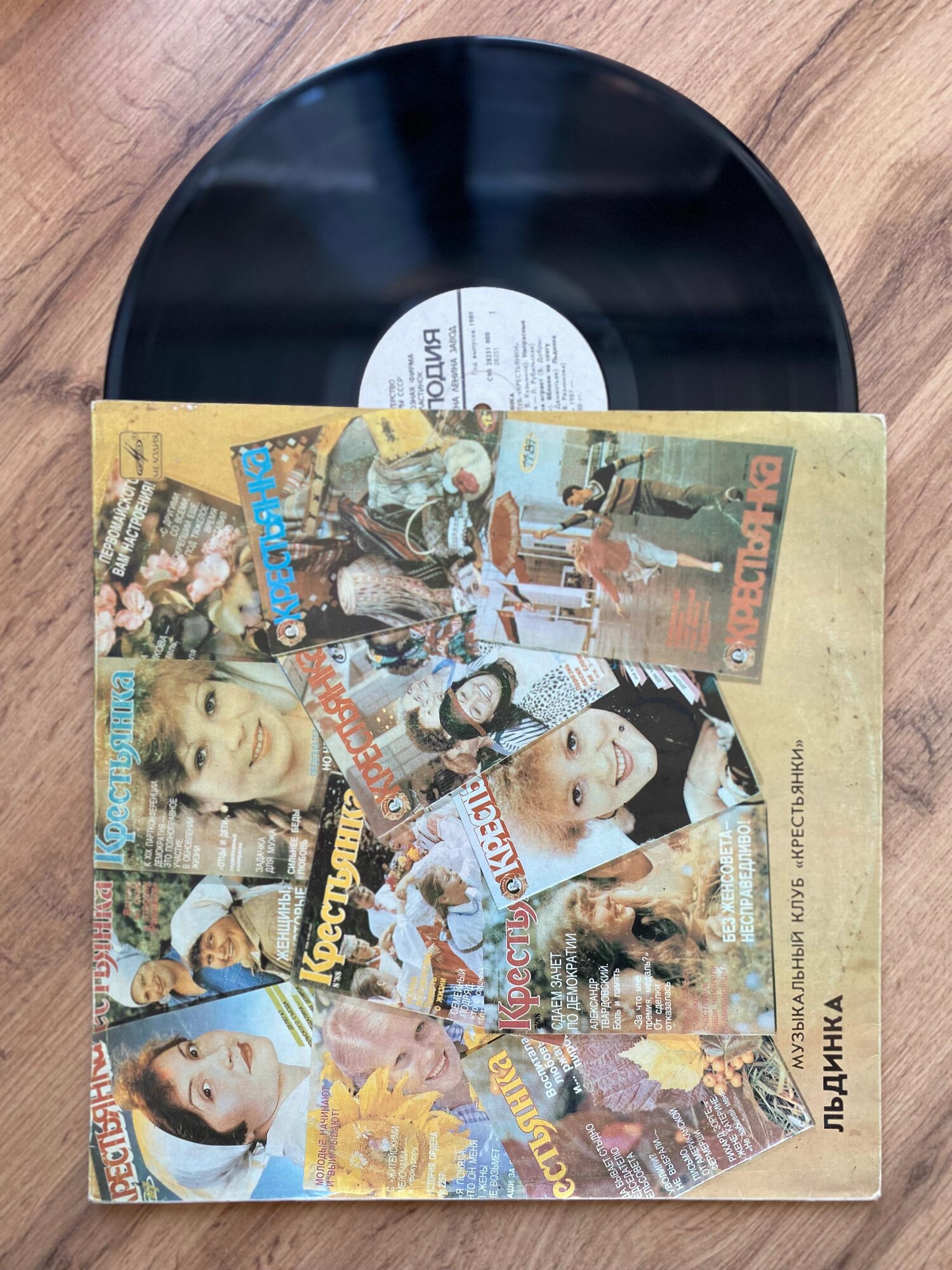 Виниловая пластинка Льдинка. 12"