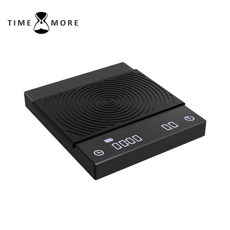 TIMEMORE Черные кухонные весы с таймером