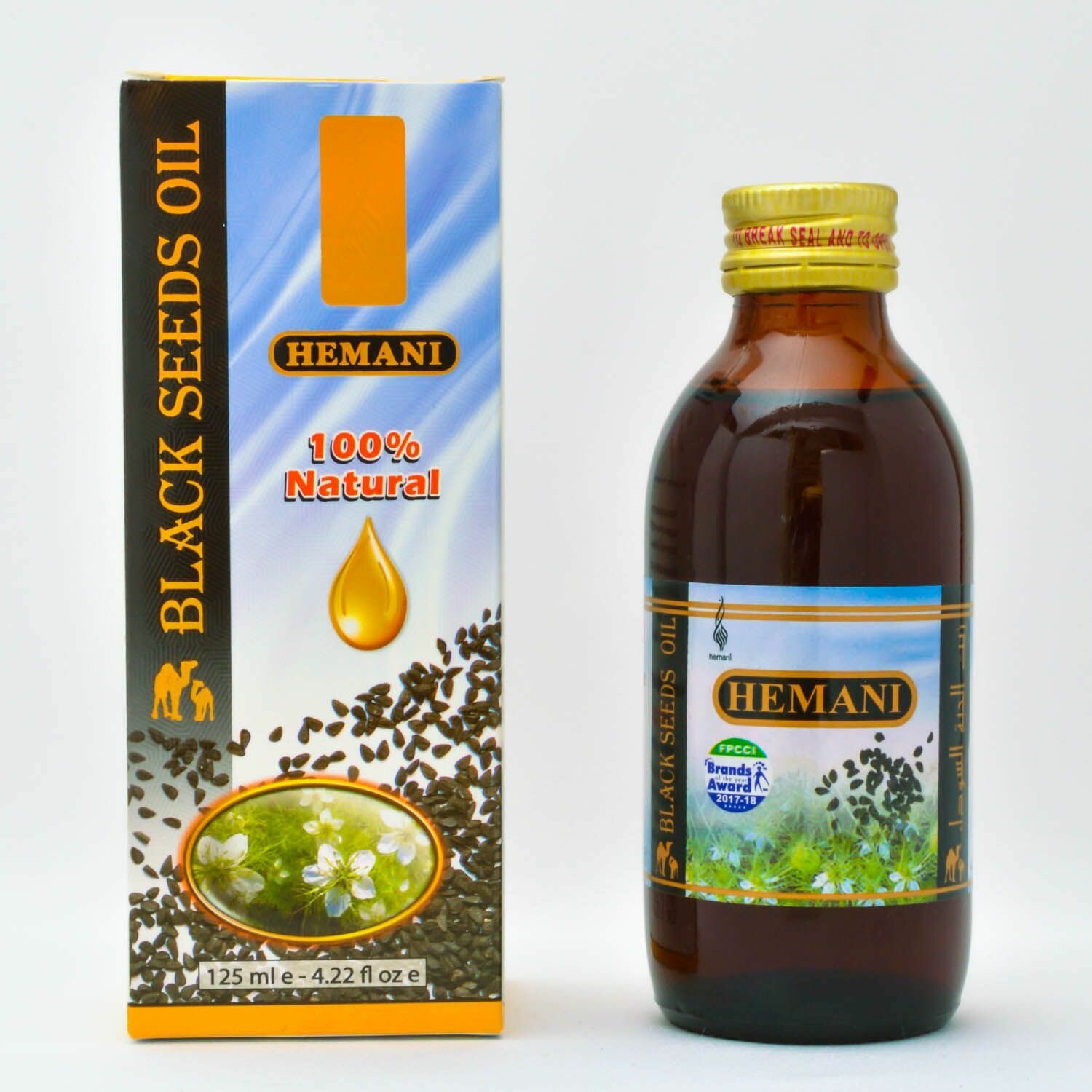 Масло черного тмина холодного отжима Химани, Масло черного тмина Hemani
