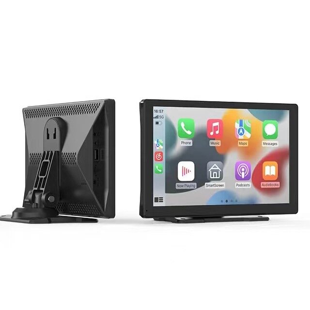 Видеорегистратор PND для автомобиля 4K с высоким разрешением, двойная запись спереди и сзади, 2K автомобильная навигация, портативный экран Carplay.