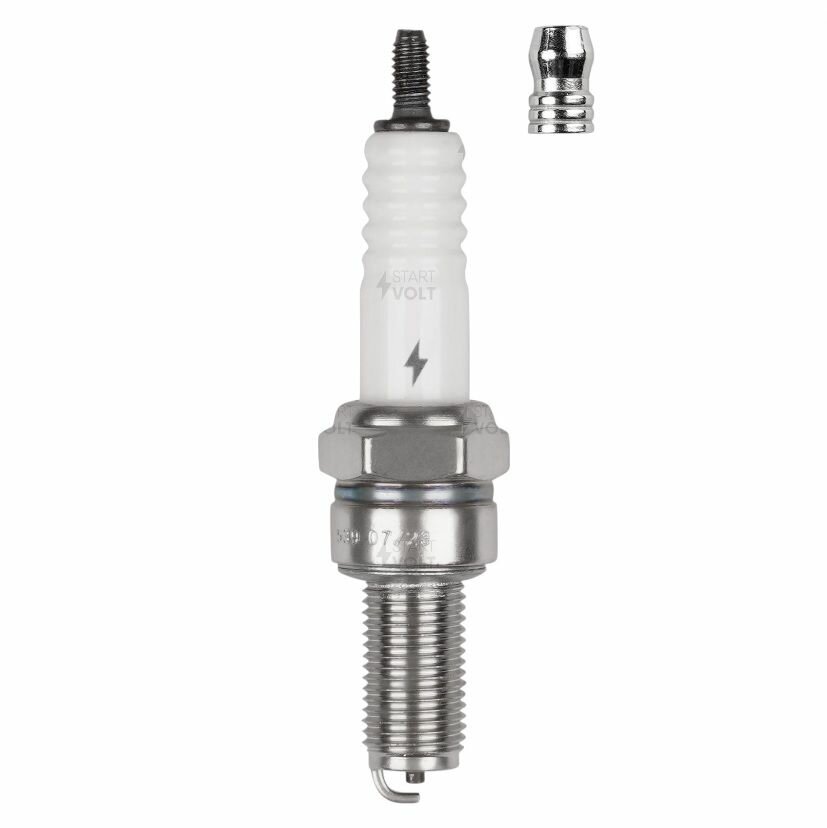 Свеча зажигания Kawasaki/Honda/Suzuki/Yamaha ан. CR8E (мото) (STARTVOLT)