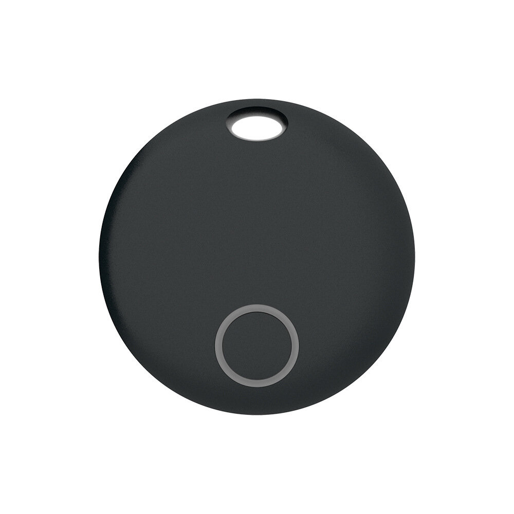Findmyairtag Bluetooth трекер для пожилых, детей и домашних животных — компактный круглый чёрный локатор для поиска