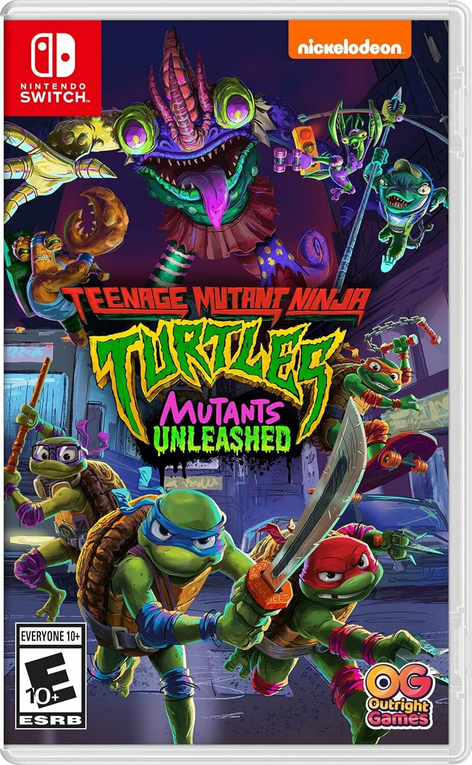 Teenage Mutant Ninja Turtles: Mutants Unleashed Nintendo Switch