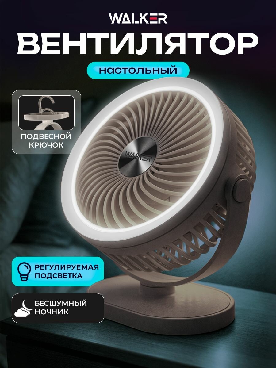 Мини Вентилятор настольный, портативный, мощный, автомобильный 6вт, подвесной, с подсветкой, поворотный, белый подвесной вентилятор с подсветкой автомобильный вентилятор 6вт поворотный настольный вентилятор